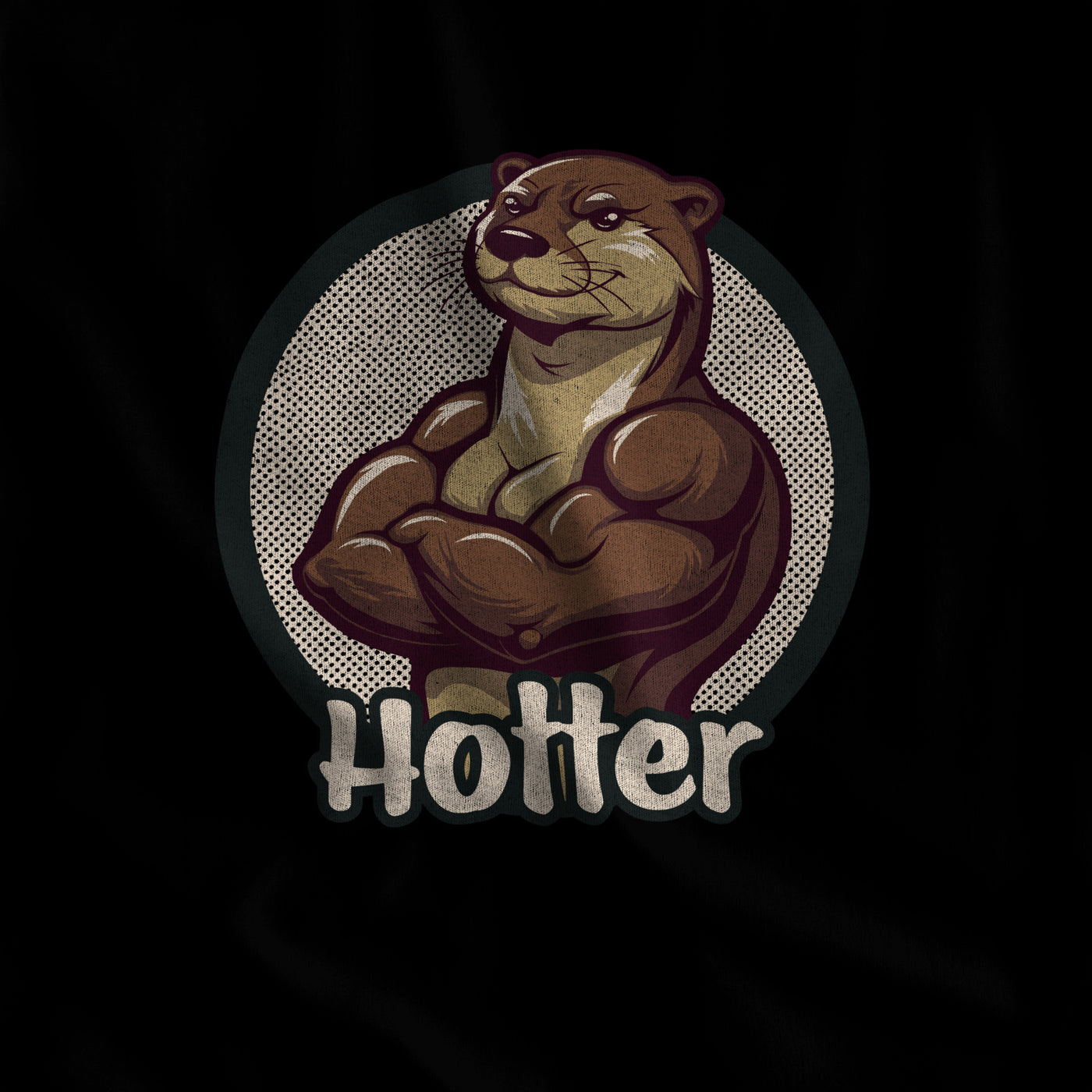 Hotter Muscular Otter Tank Top - Premium Gay Apparel | Hunky Tops