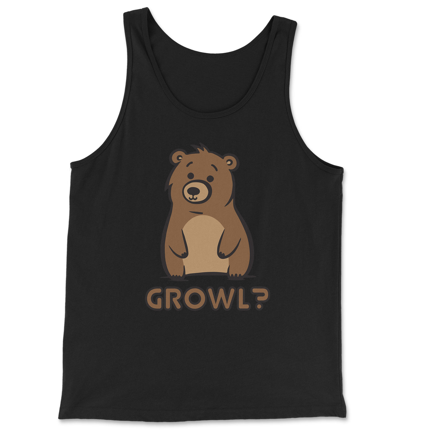 "Growl Bear" Expressive Tank Top - Bold, Fun & Comfortable