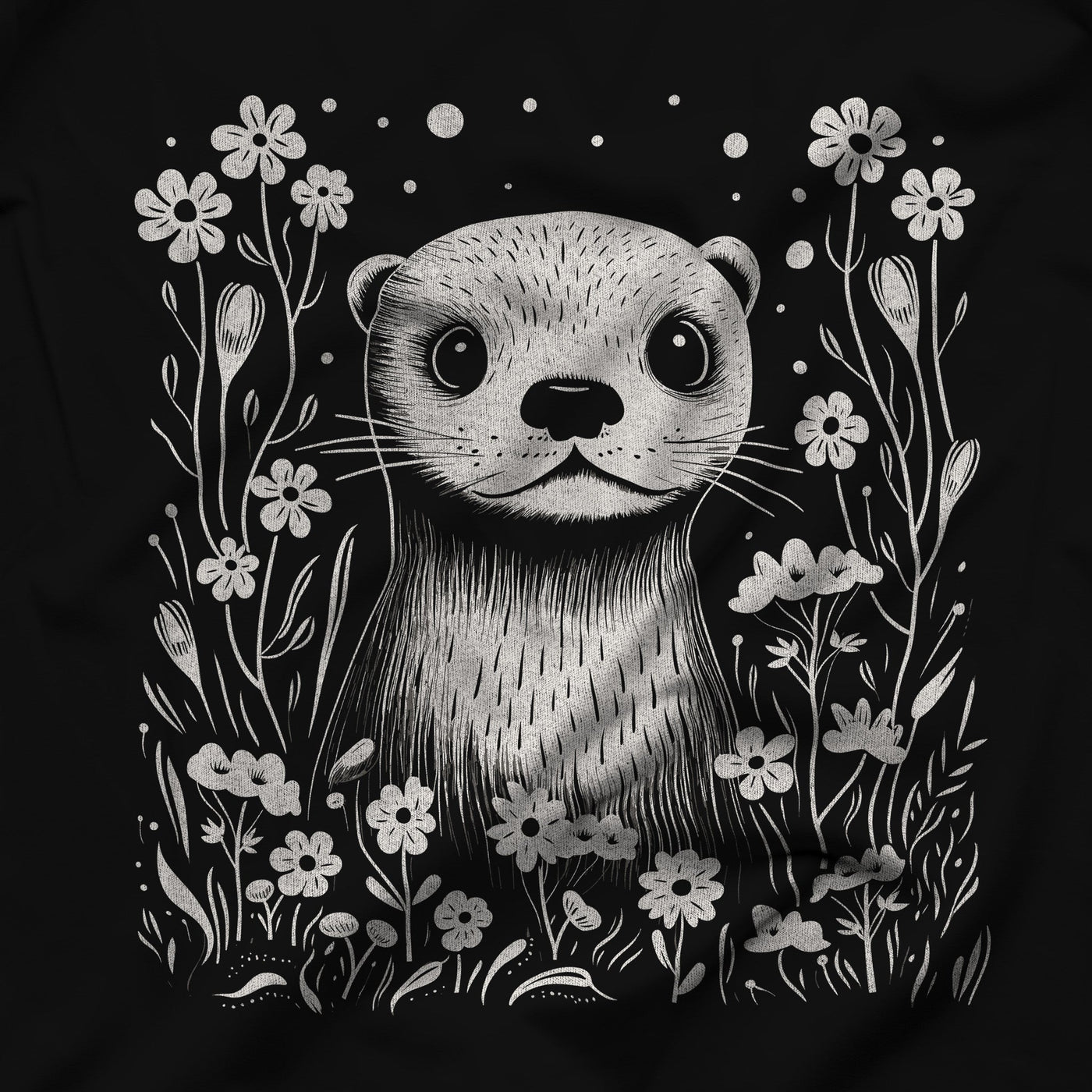 "Simply Otterly" Cute Otter T-Shirt - Playful & Unique Gay Men's Apparel