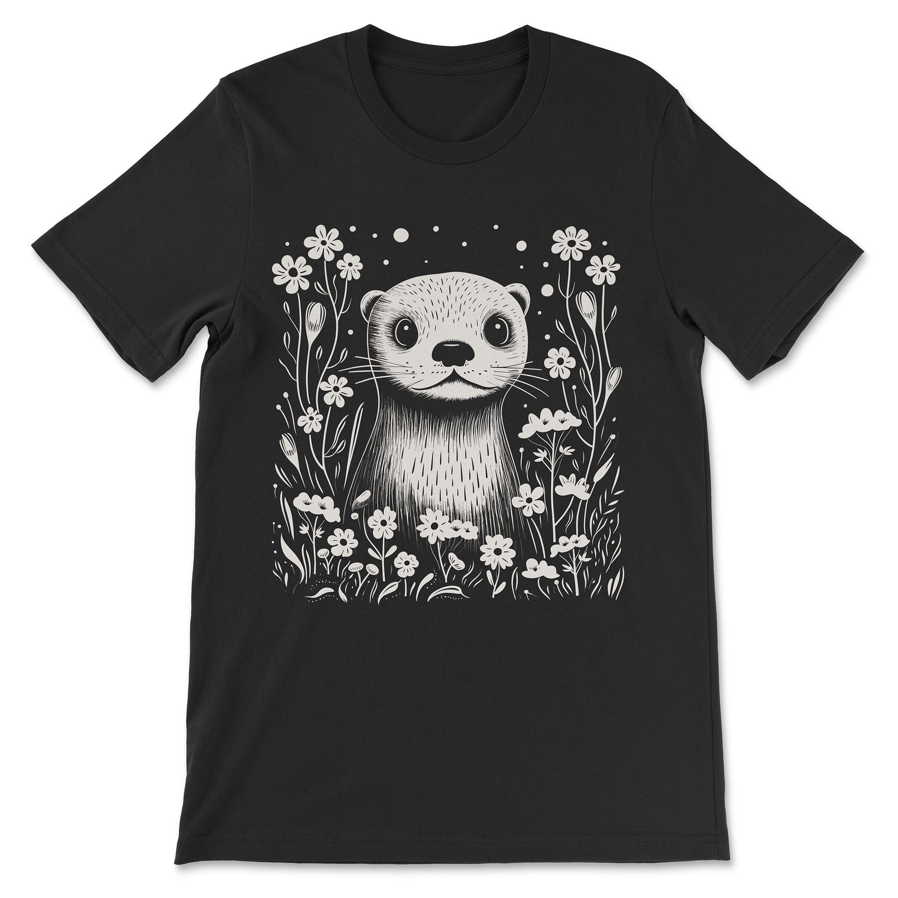 "Simply Otterly" Cute Otter T-Shirt - Playful & Unique Gay Men's Apparel